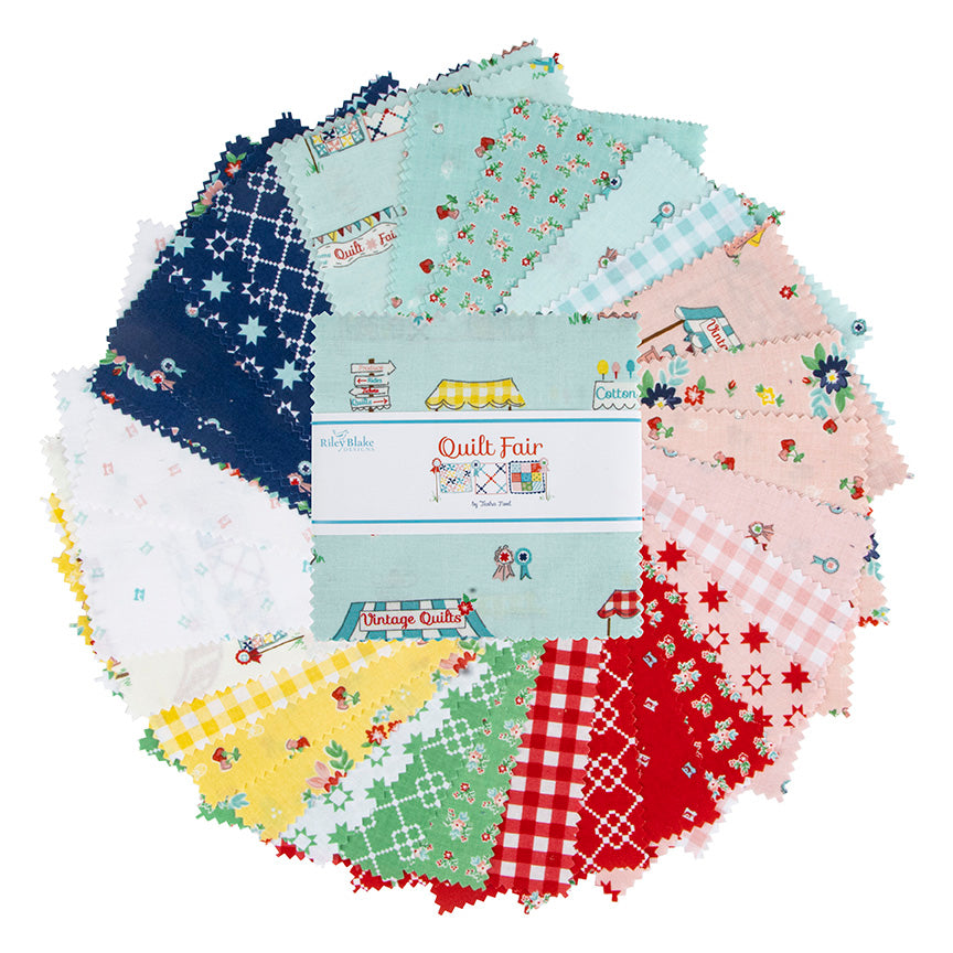Fabric Charm Packs - 5 Inch Stackers - 5" Squares – Flat Creek Fabric